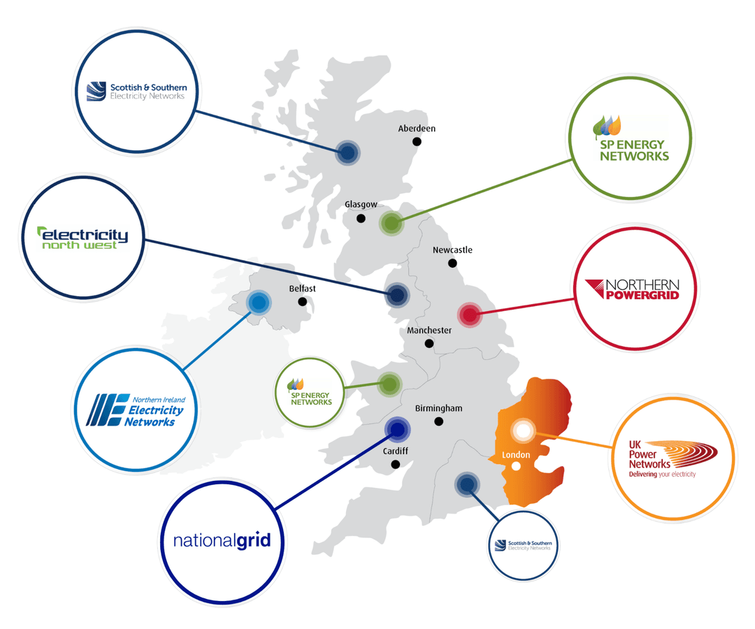 Areas we cover | UK Power Networks