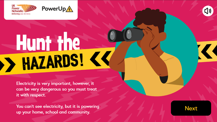 Play Electricity Safety Games | PowerUp – UK Power Networks